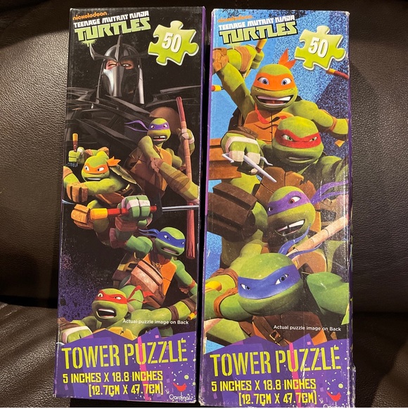 Nickelodeon | Toys | 2teenage Mutant Ninja Turtle Tmnt Jigsaw Puzzle ...